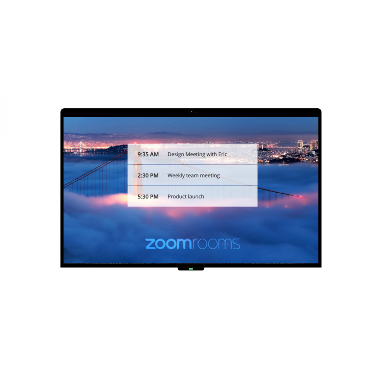 DTEN DUAL D7 55'' All in 1 interactive touch display for Zoom - Windows