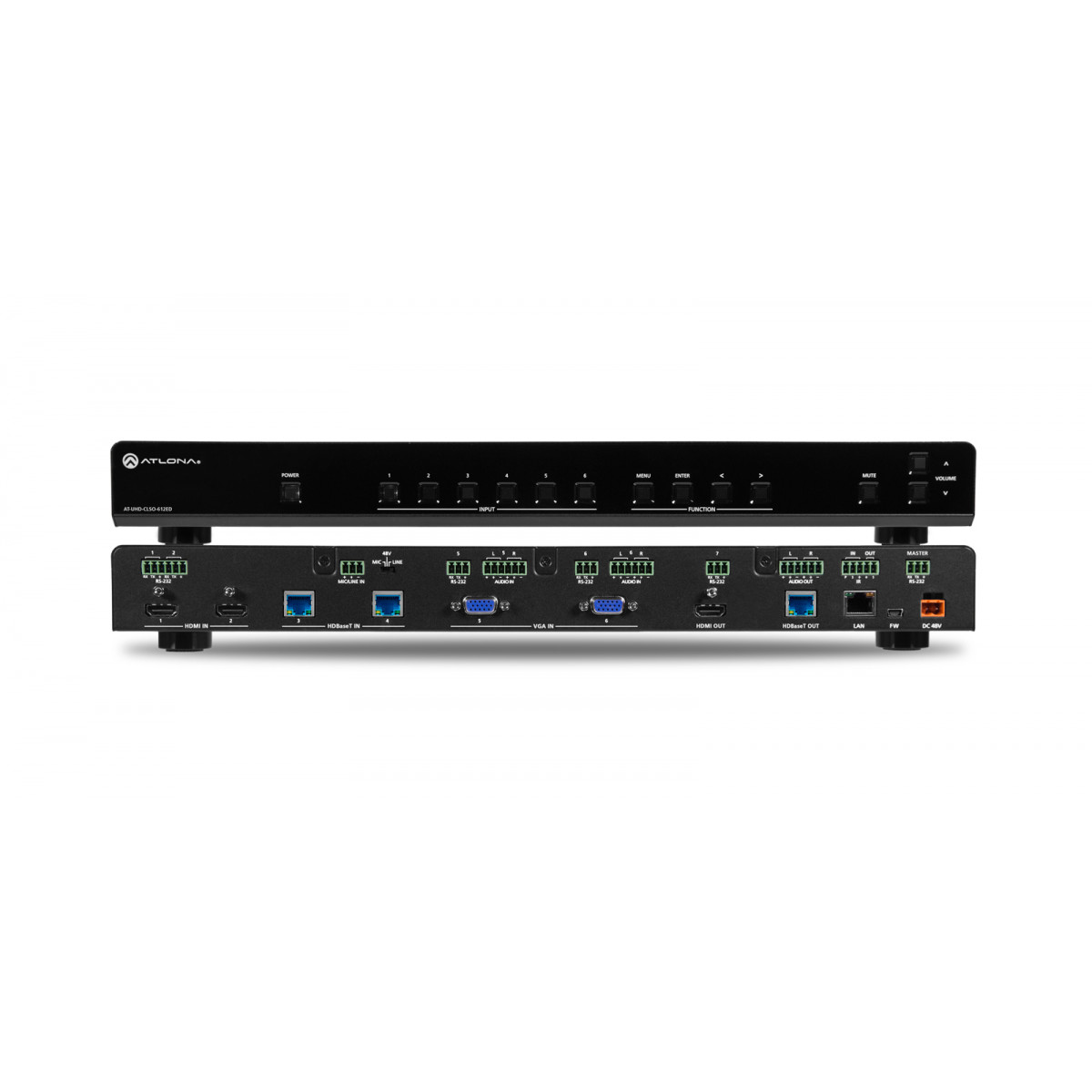 ATLONA 4K/UHD Six-Input Multi-Format Switcher - Extenders & Switchers ...