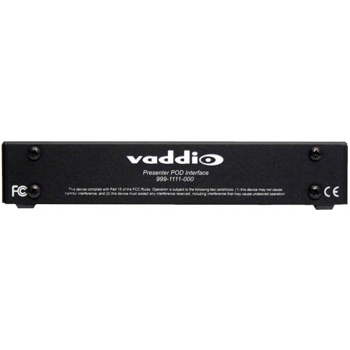 VADDIO PresenterPOD System Camera Control Consoles - VC & Collaboration ...