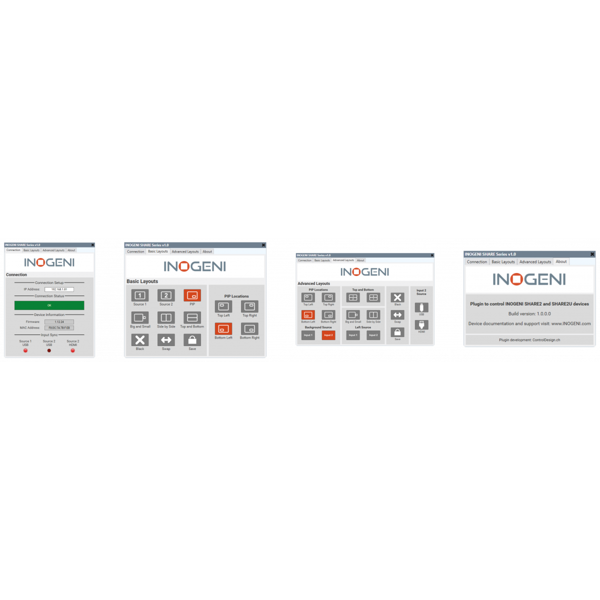 INOGENI Dual USB Camera to USB 3.0 Multi Capture